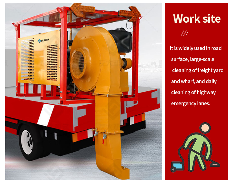 Powerful Road Hair Dryers On Highways Snow Blower - Shandong daqiang ...