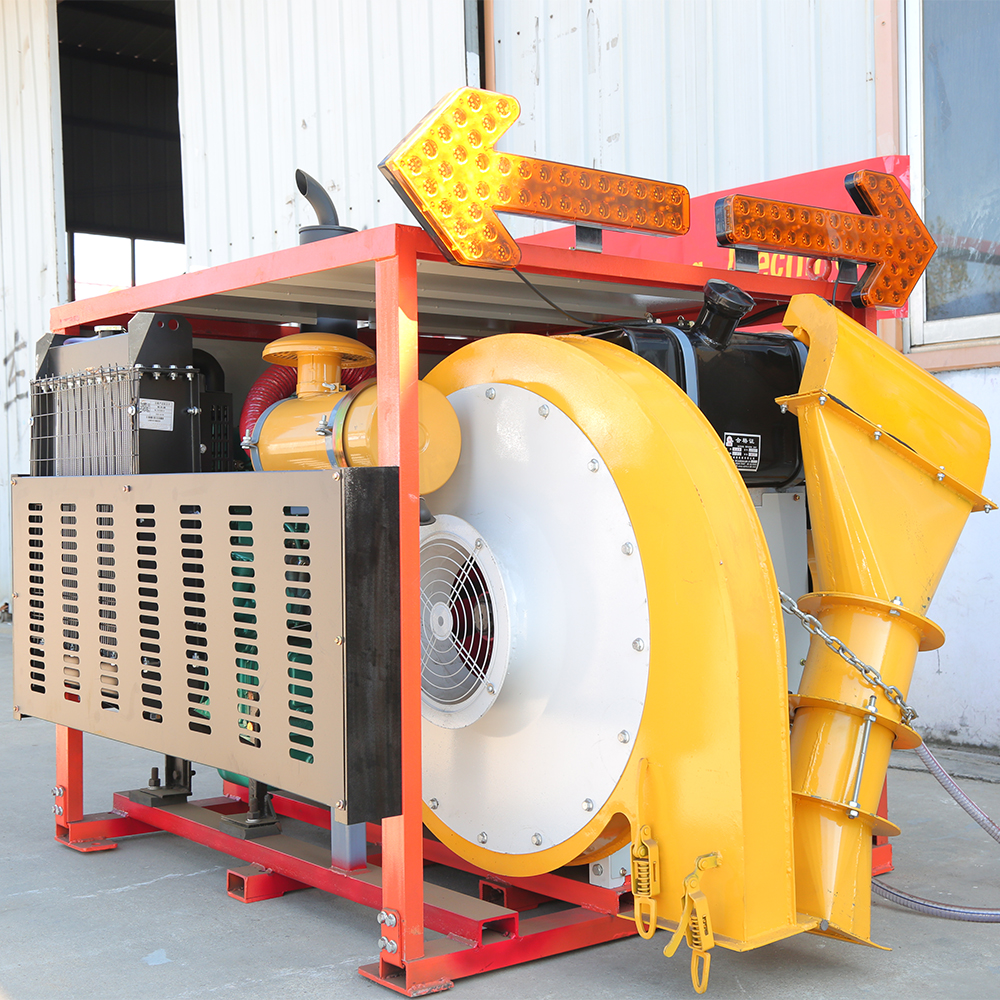 Powerful Road Hair Dryers On Highways Snow Blower - Shandong Meijing ...