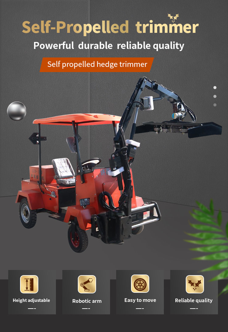Garden Electric Vehicle Automatic Walking Electric Hedge Trimmer ...