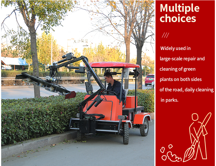 Garden Electric Vehicle Automatic Walking Electric Hedge Trimmer ...