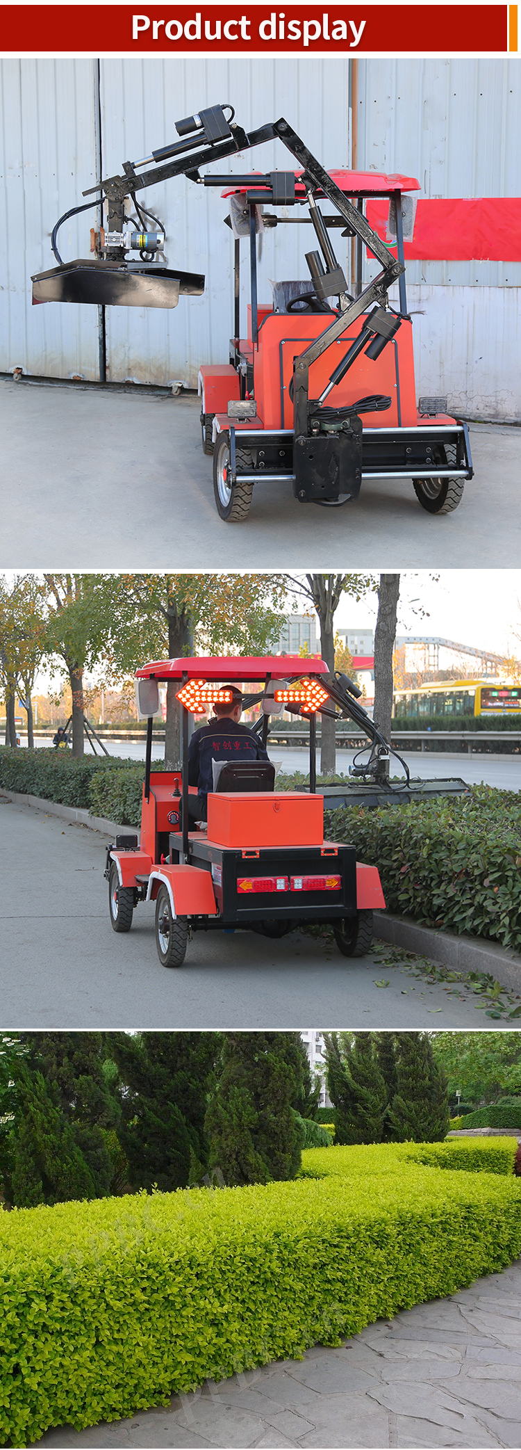 Garden Electric Vehicle Automatic Walking Electric Hedge Trimmer ...