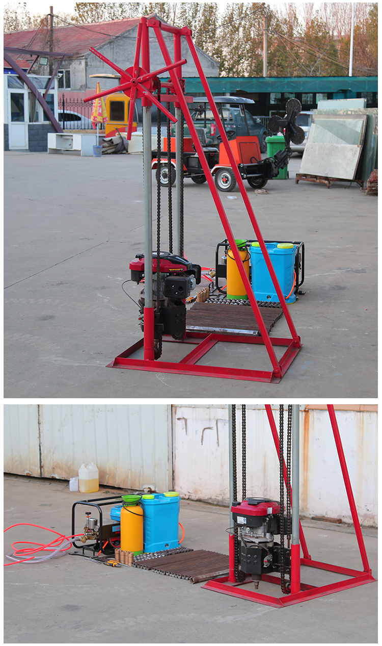 Pillar Type Gasoline Portable Sampling Rig - Shandong Meijing Garden ...