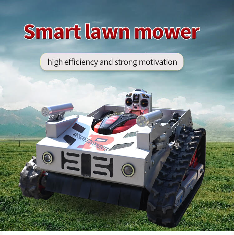 Small Smart Remote Control Lawn Mower (SD750-6) - Shandong Meijing ...